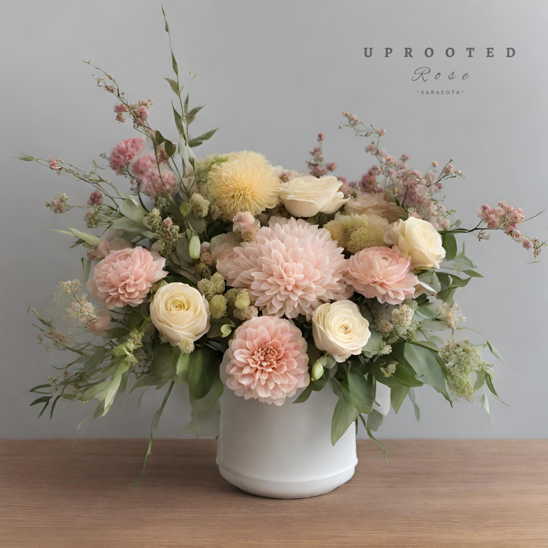 Soft & Subtle Flowers | Uprooted Rose - Sarasota Florist
